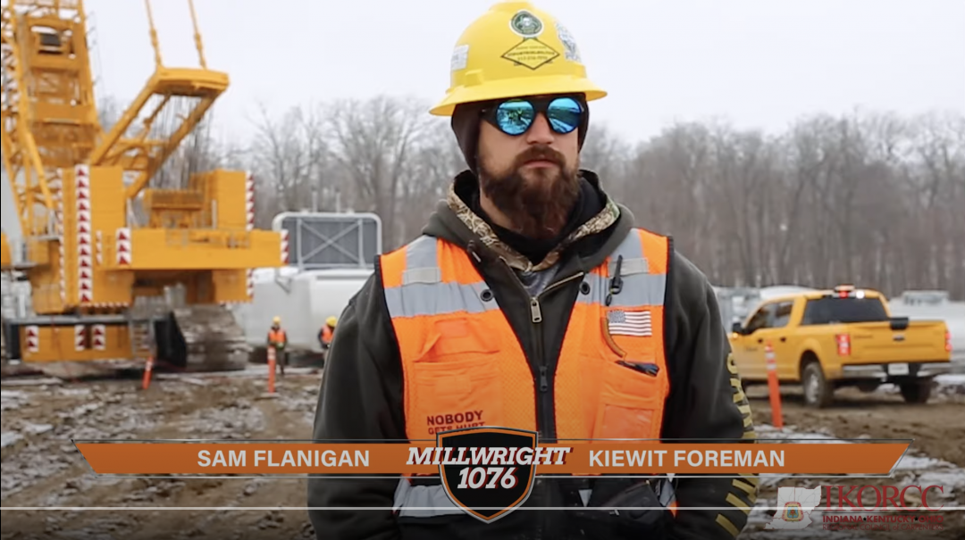 IKORCC Millwrights Build Wind Turbines - Central Midwest Carpenters